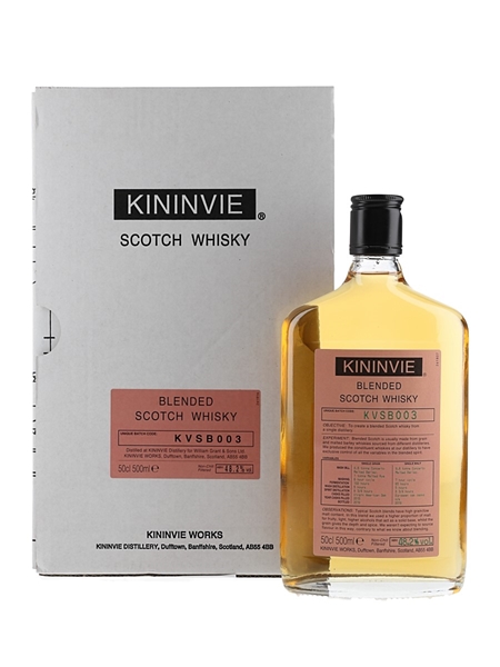 Kininvie 2015 Blended Scotch Whisky Batch KVSB003 - Lot 137516 - Buy ...