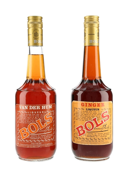 Bols Ginger Liqueur And Bols Van Der Hum Liqueur Lot 188291 Buysell