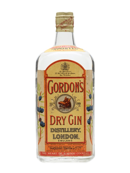 Gordon's Dry Gin Spring Cap - Lot 21664 - Buy/Sell Gin Online
