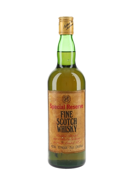 Special Reserve Fine Scotch Whisky - Lot 208404 - Buy/Sell Blended ...