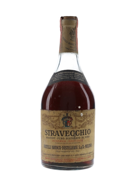 Branca Stravecchio Brandy - Lot 49570 - Buy/Sell Spirits Online