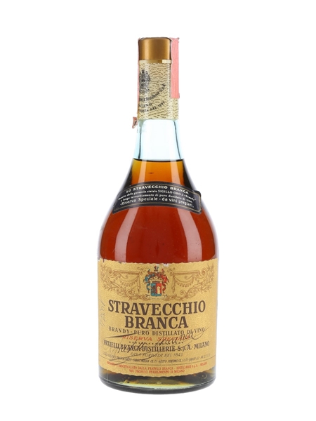 Branca Stravecchio Brandy - Lot 58148 - Buy/Sell Spirits Online