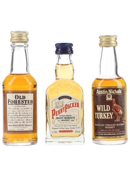 Old Forester, Penny Packer & Wild Turney - Lot 80919 - Buy/Sell ...