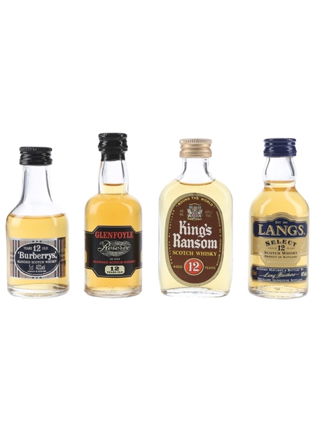 Burberrys, Glenfoyle, King's Ransom & Langs Select - Lot 88643 - Buy ...