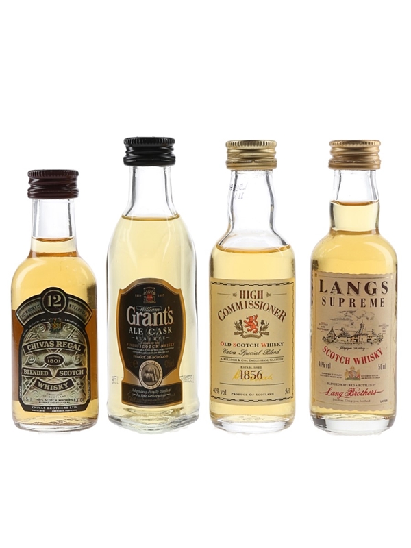 Chivas Regal 12 Year Old, High Commissioner, Grant's & Lang's Supreme ...