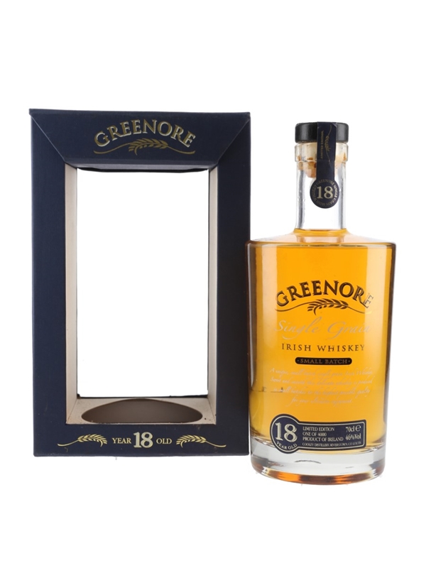 Greenore 18 Year Old Single Grain - Lot 174475 - Buy/Sell Irish Whiskey ...