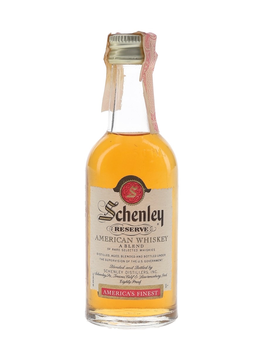 Schenley Reserve - Lot 105617 - Buy/Sell American Whiskey Online