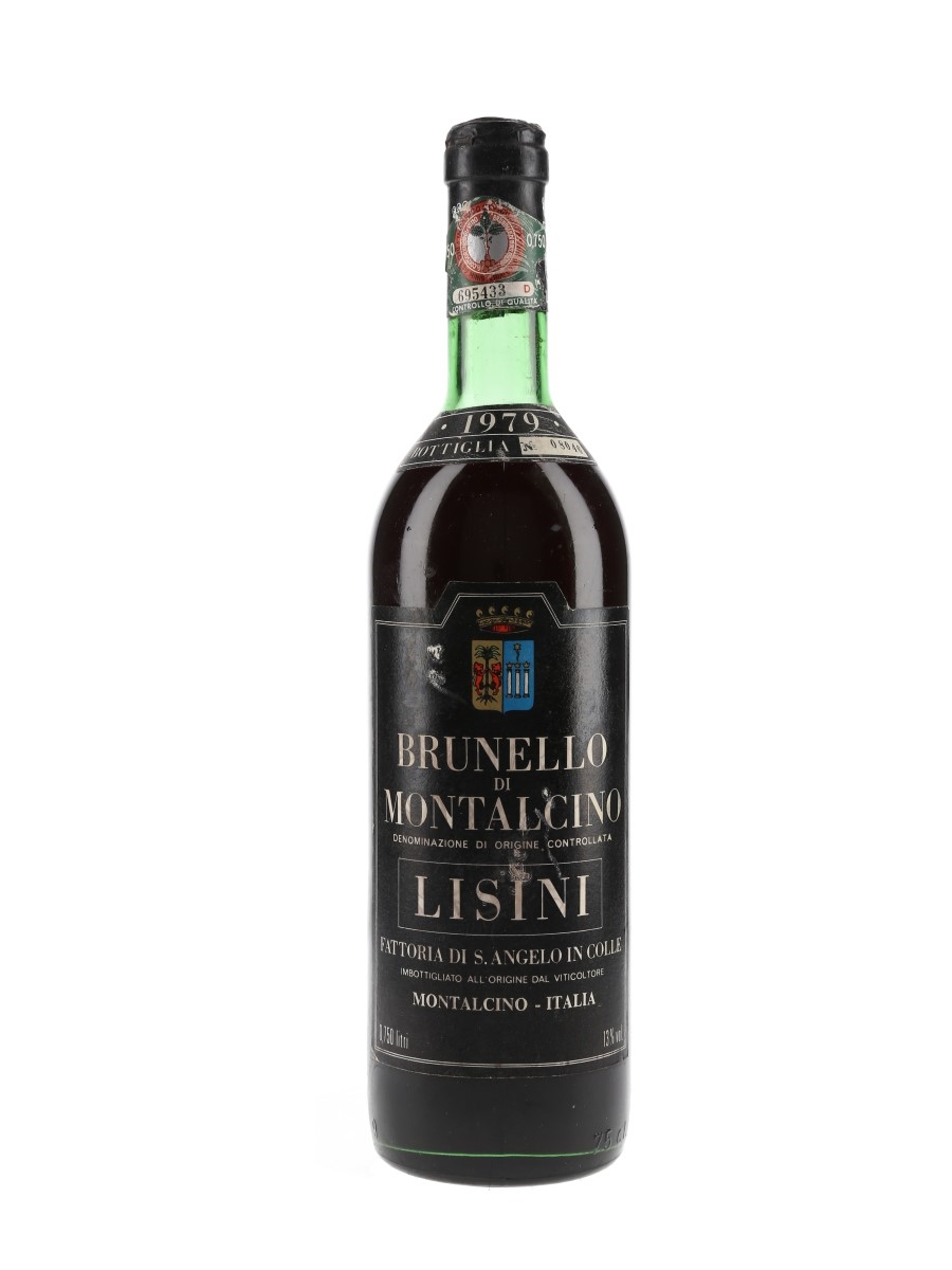 Lisini 1979 Brunello Di Montalcino Lot 108391 Buysell Italian Wine
