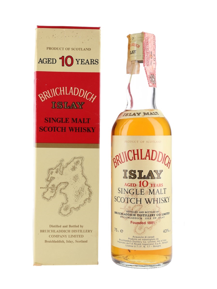 Bruichladdich 10 Year Old Lot 110251 Buysell Islay Whisky Online