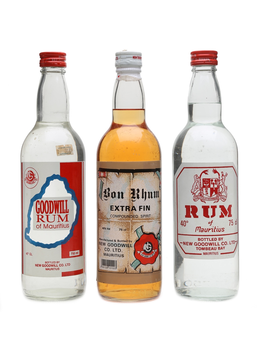 Assorted Goodwill Rums - Lot 12721 - Whisky.Auction | Whisky & Fine ...