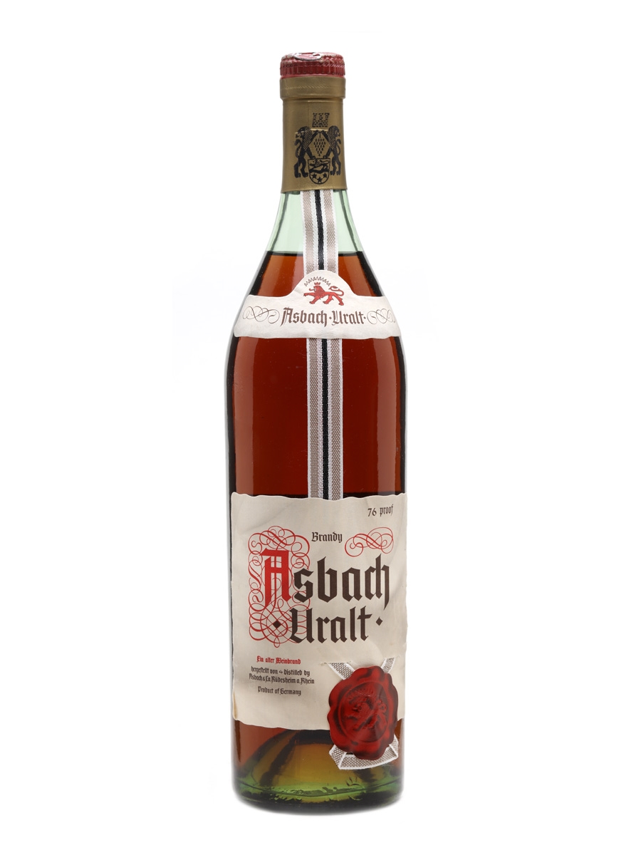 Asbach Uralt German Brandy - Lot 12769 - Whisky.Auction | Whisky & Fine ...