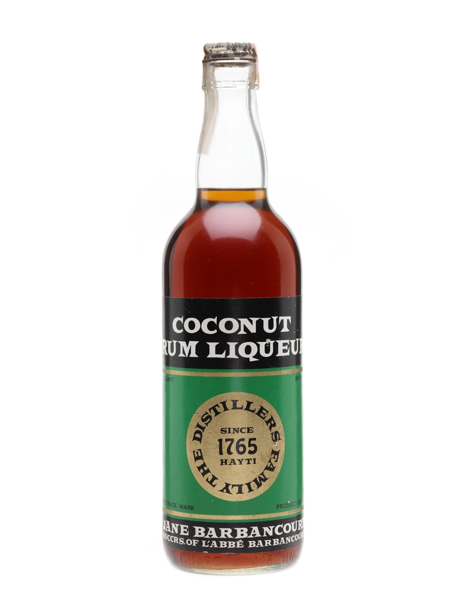 Jane Barbancourt Coconut Rum Liqueur - Lot 12771 - Whisky.Auction ...