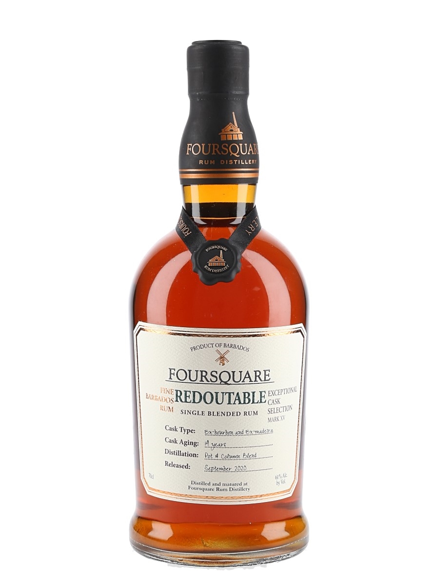 Foursquare Redoutable 14 Year Old Single Blended Rum - Lot 137633 - Buy ...