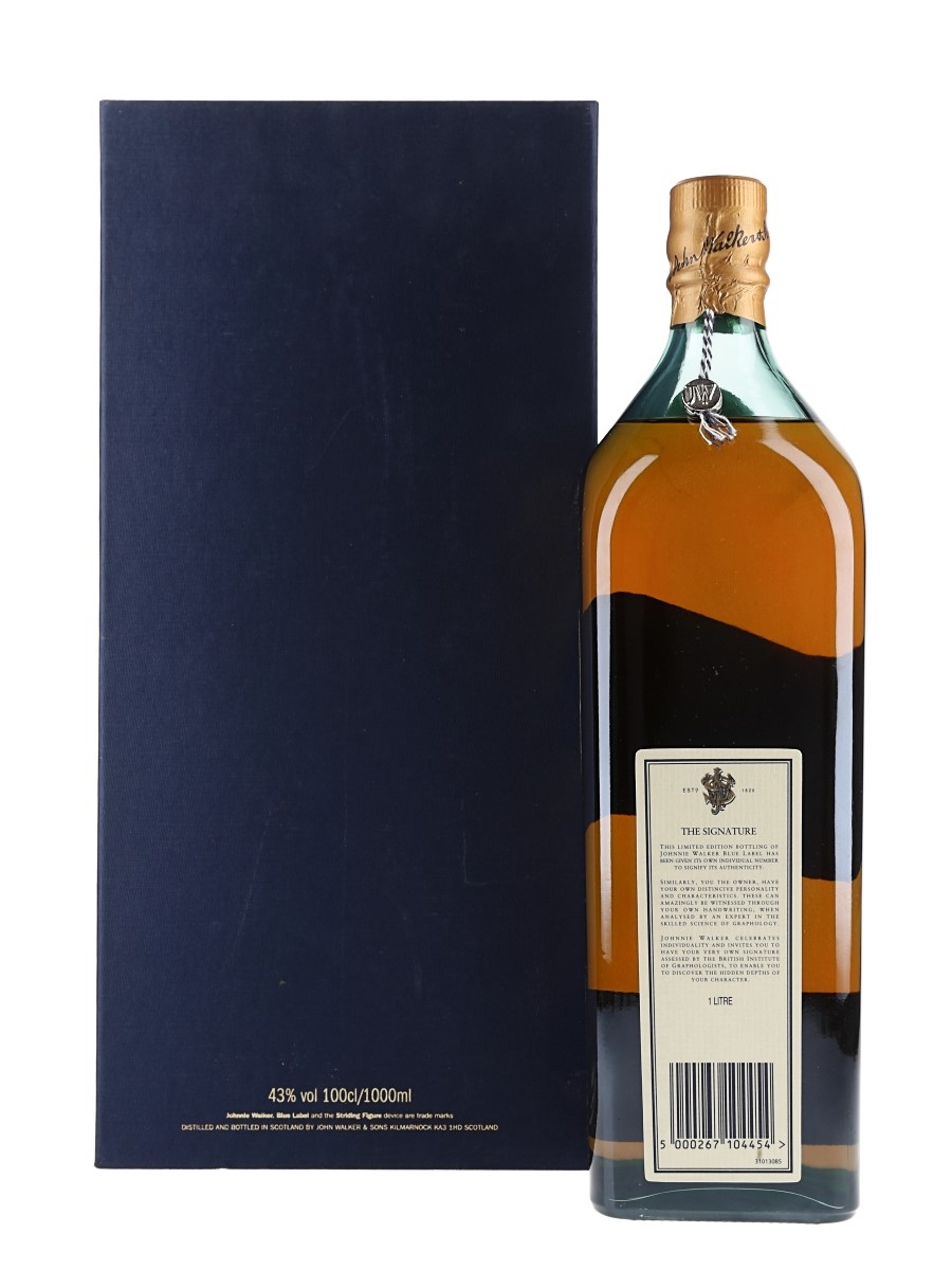 Johnnie Walker Blue Label The Signature - Lot 137797 - Buy/Sell Blended ...