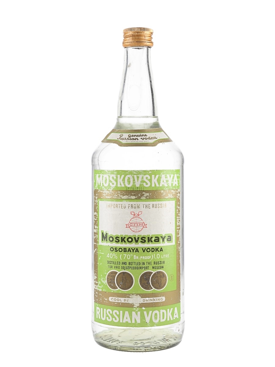 Moskovskaya Russian Vodka - Lot 137541 - Buy/Sell Vodka Online