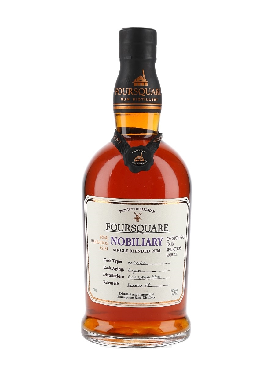 Foursquare Nobiliary 14 Year Old - Lot 137841 - Buy/Sell Rum Online