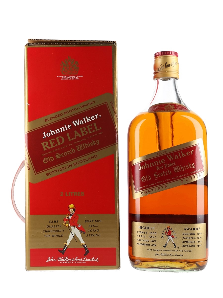 Johnnie Walker Red Label - Lot 137385 - Buy/Sell Blended Whisky Online
