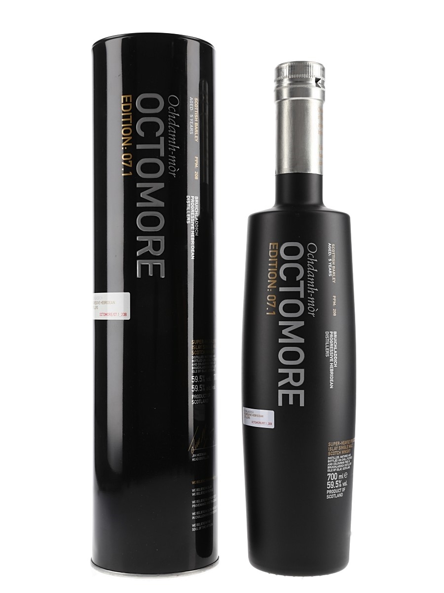 Octomore 5 Year Old Scottish Barley Edition 07.1 - Lot 138387 - Buy ...