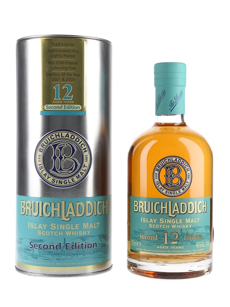 Bruichladdich 12 Year Old Lot 146062 Buysell Islay Whisky Online