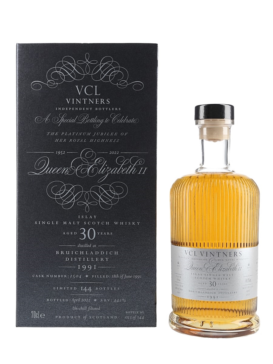 Bruichladdich 1991 30 Year Old Cask 2504 Lot 152464 Buy Sell Islay