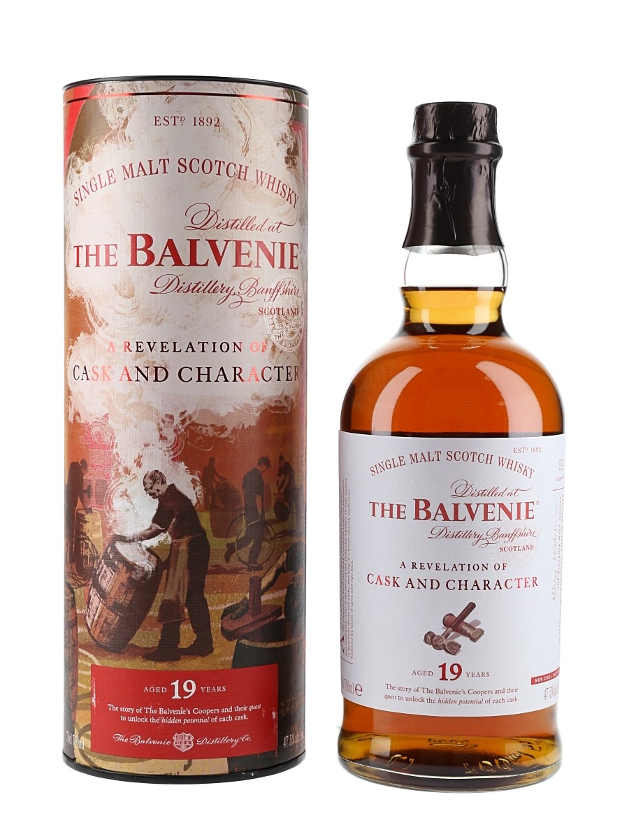 Balvenie 19 Year Old A Revelation Of Cask And Character - Lot 168624 ... Balvenie 19 Year Old A Revelation Of Cask And Character - Lot 168624 ...