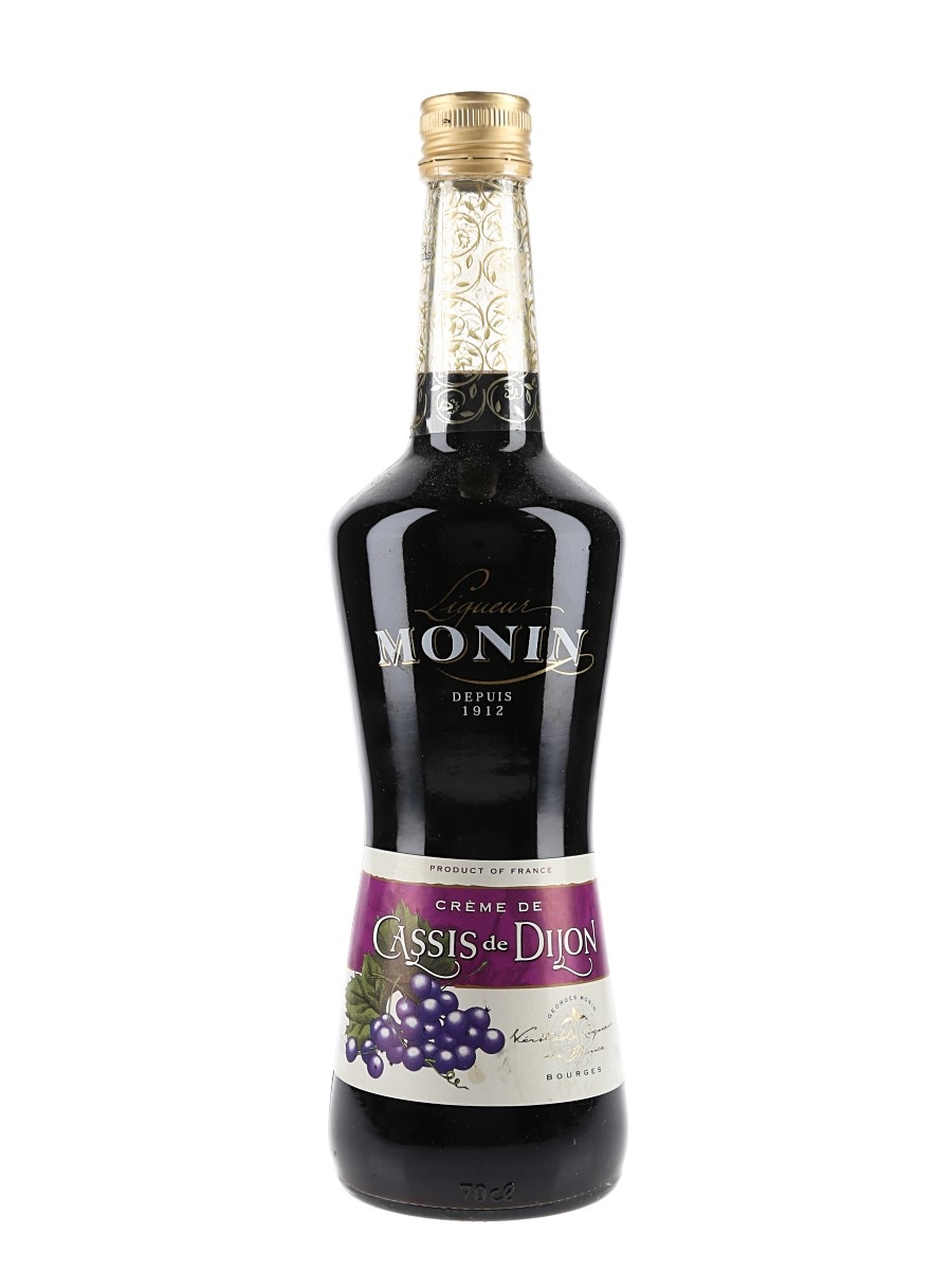 Monin Creme De Cassis De Dijon Lot 177093 Buysell Liqueurs Online