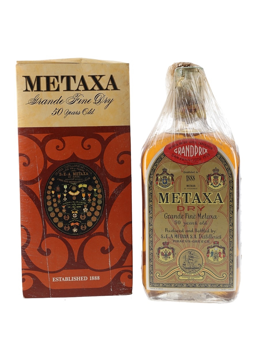 Metaxa Dry 50 Year Old - Lot 209609 - Buy/Sell Spirits Online