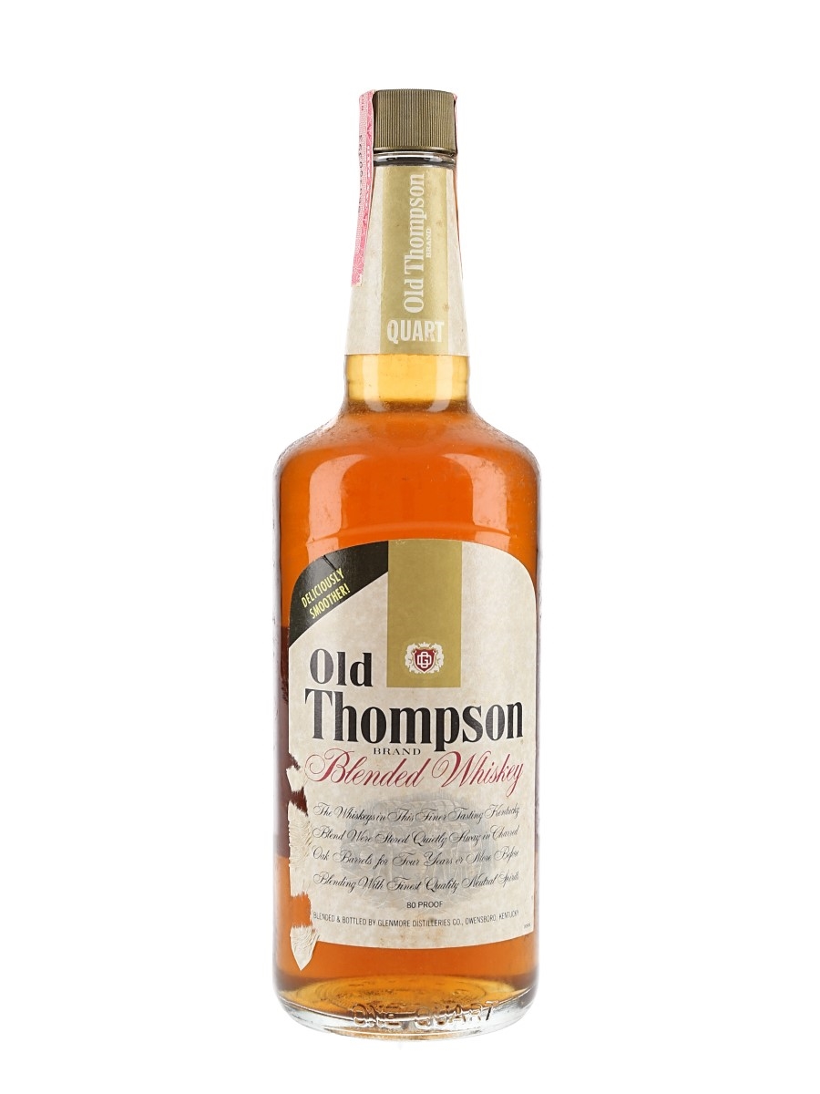 Old Thompson Blended Whiskey - Lot 208691 - Buy/Sell American Whiskey ...