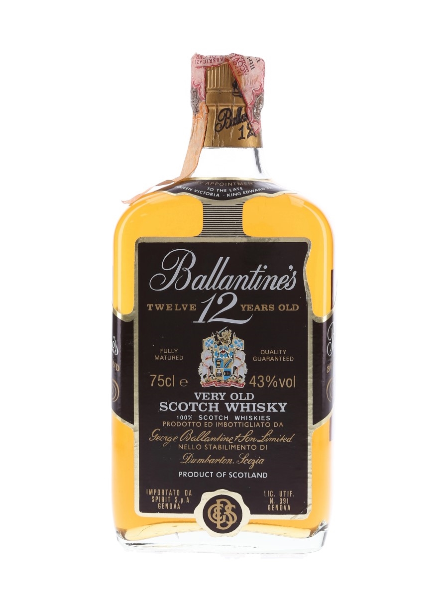 Ballantine's 12 Year Old - Lot 51137 - Buy/Sell Blended Whisky Online