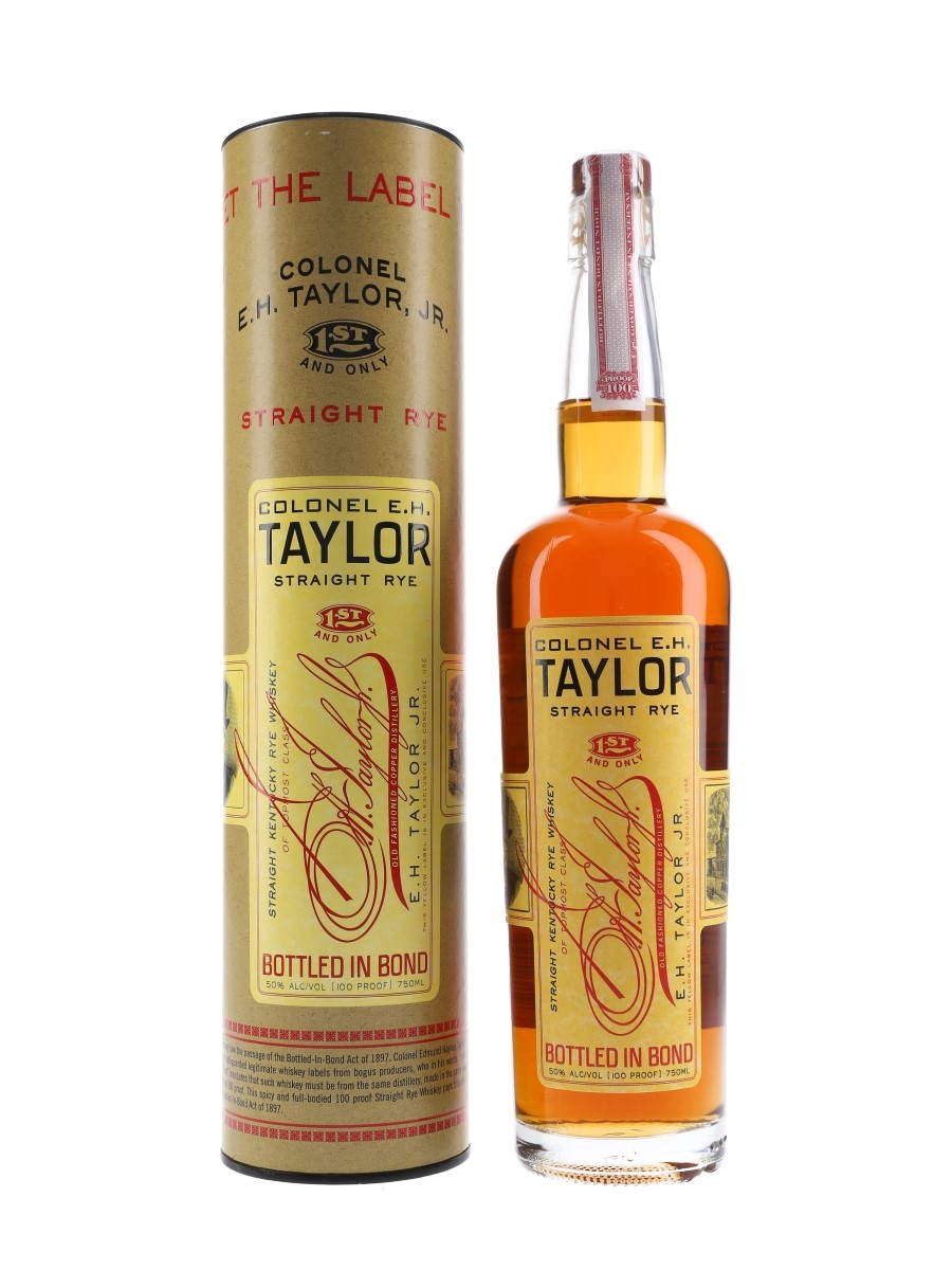 Colonel E H Taylor Straight Rye - Lot 65628 - Buy/Sell American Whiskey ...