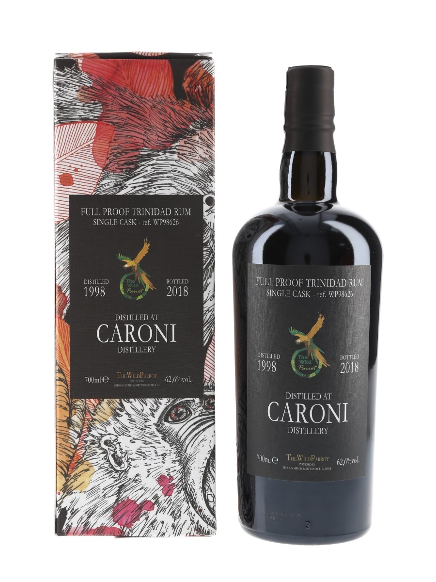 Caroni 1998 The Wild Parrot Single Cask WP98626 - Lot 76902 - Buy/Sell ...