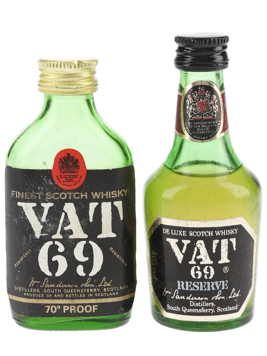 Vat 69 & Reserve - Lot 83636 - Buy/Sell Blended Whisky Online