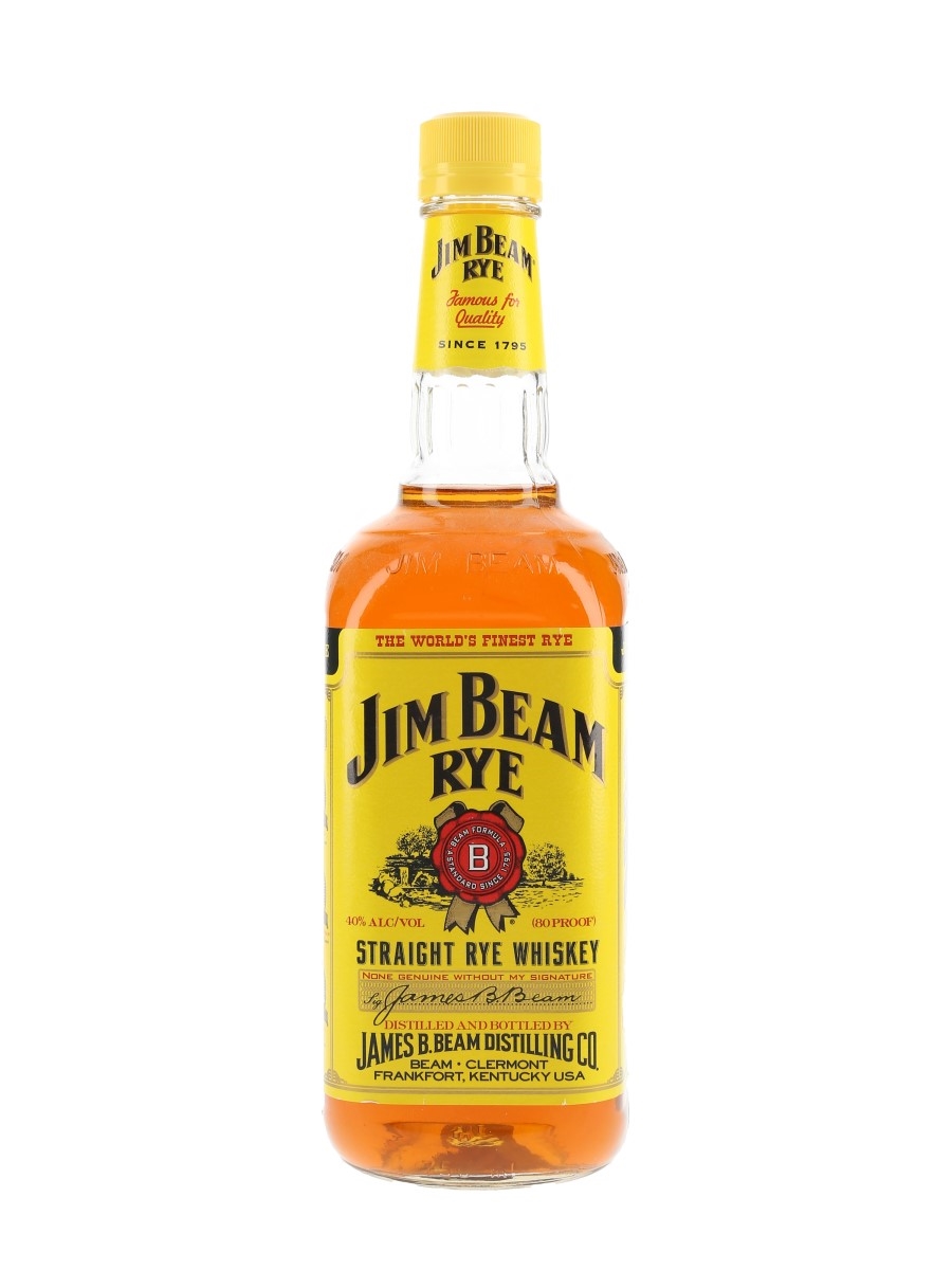 Jim Beam Rye Whiskey Yellow Label - The Best Picture Of Beam