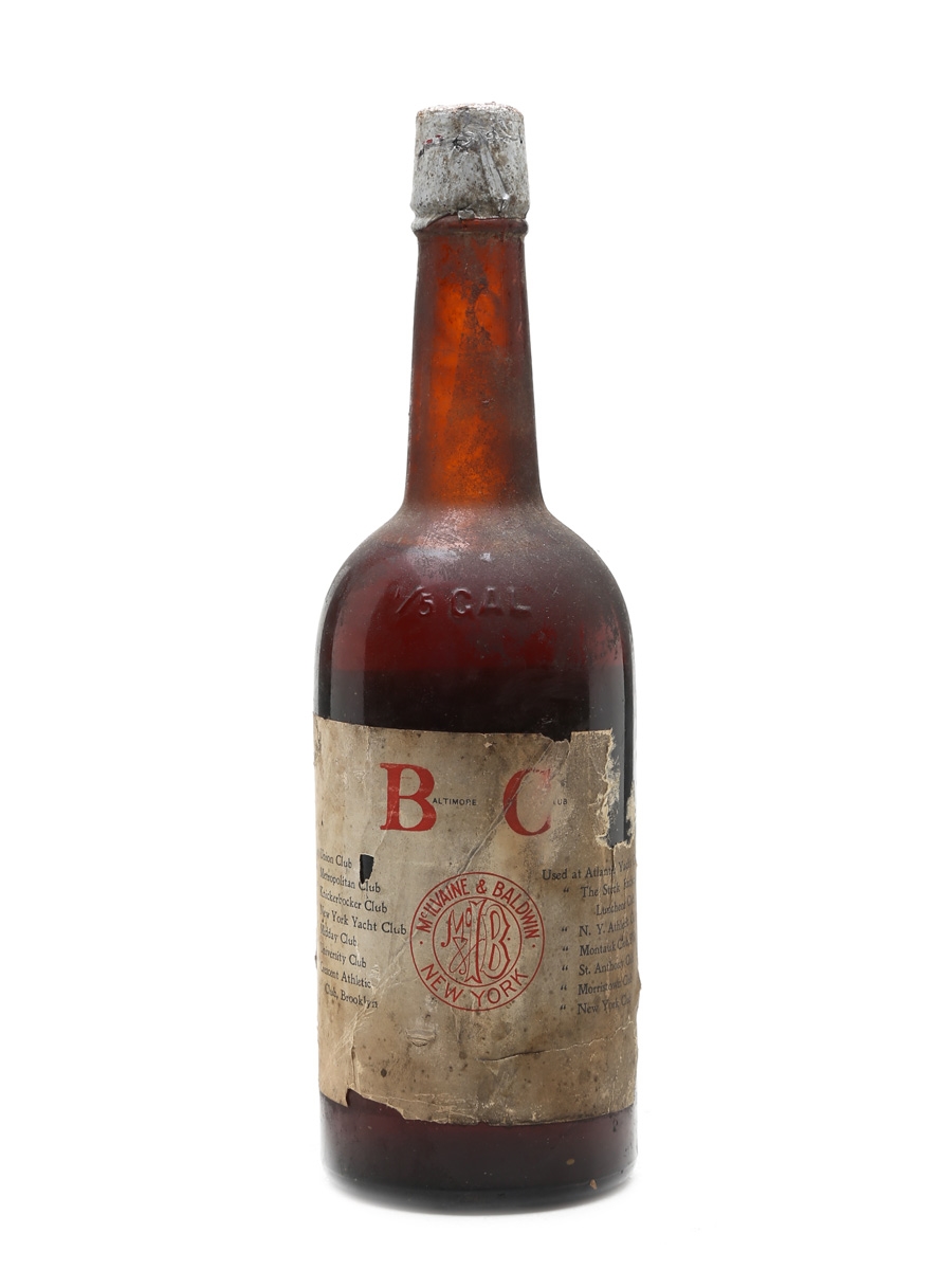 Baltimore Club Choice Old Rye Whiskey - Lot 9725 - Whisky.Auction ...