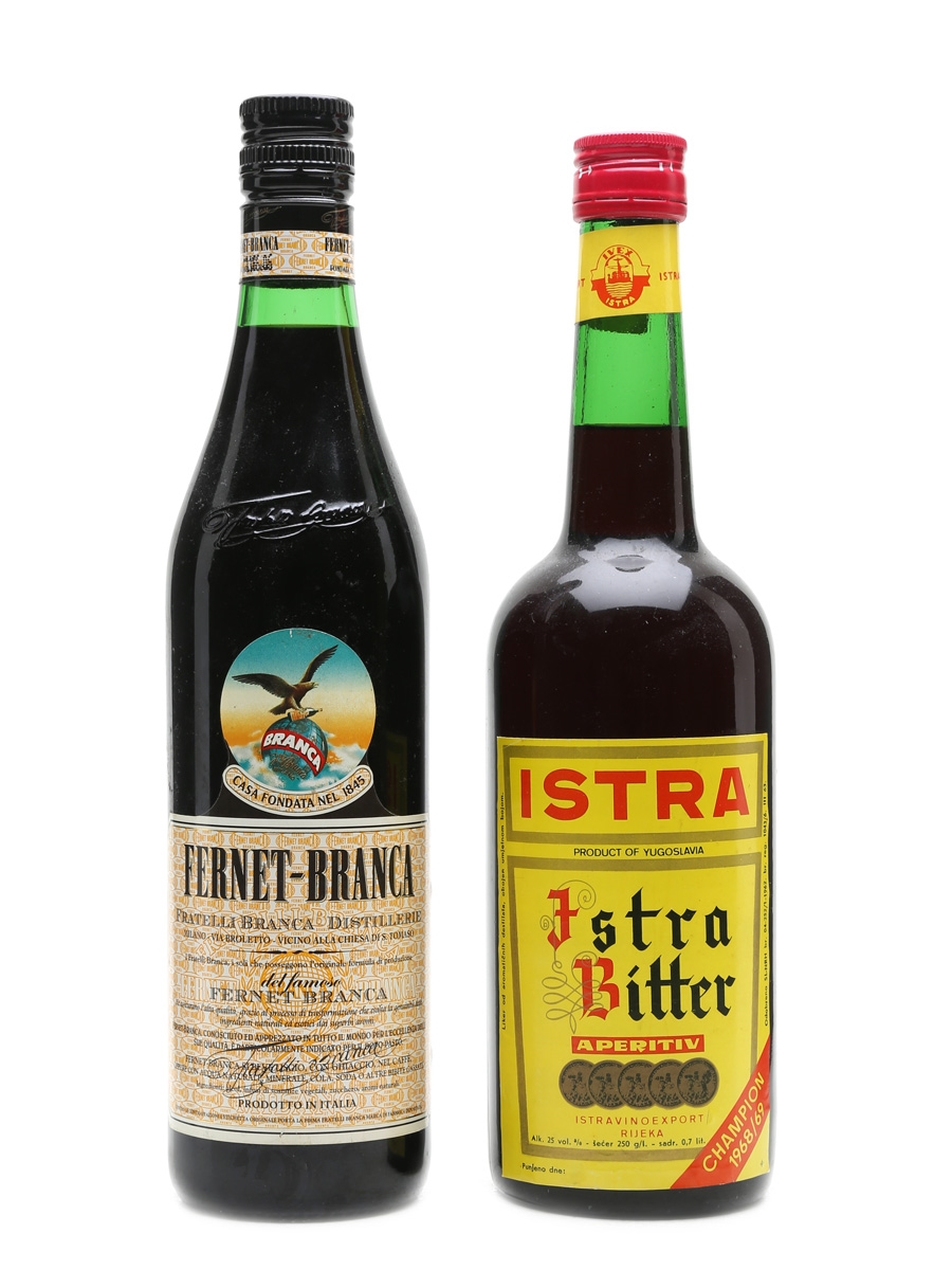 Istra Bitter & Fernet-Branca - Lot 10171 - Whisky.Auction | Whisky ...
