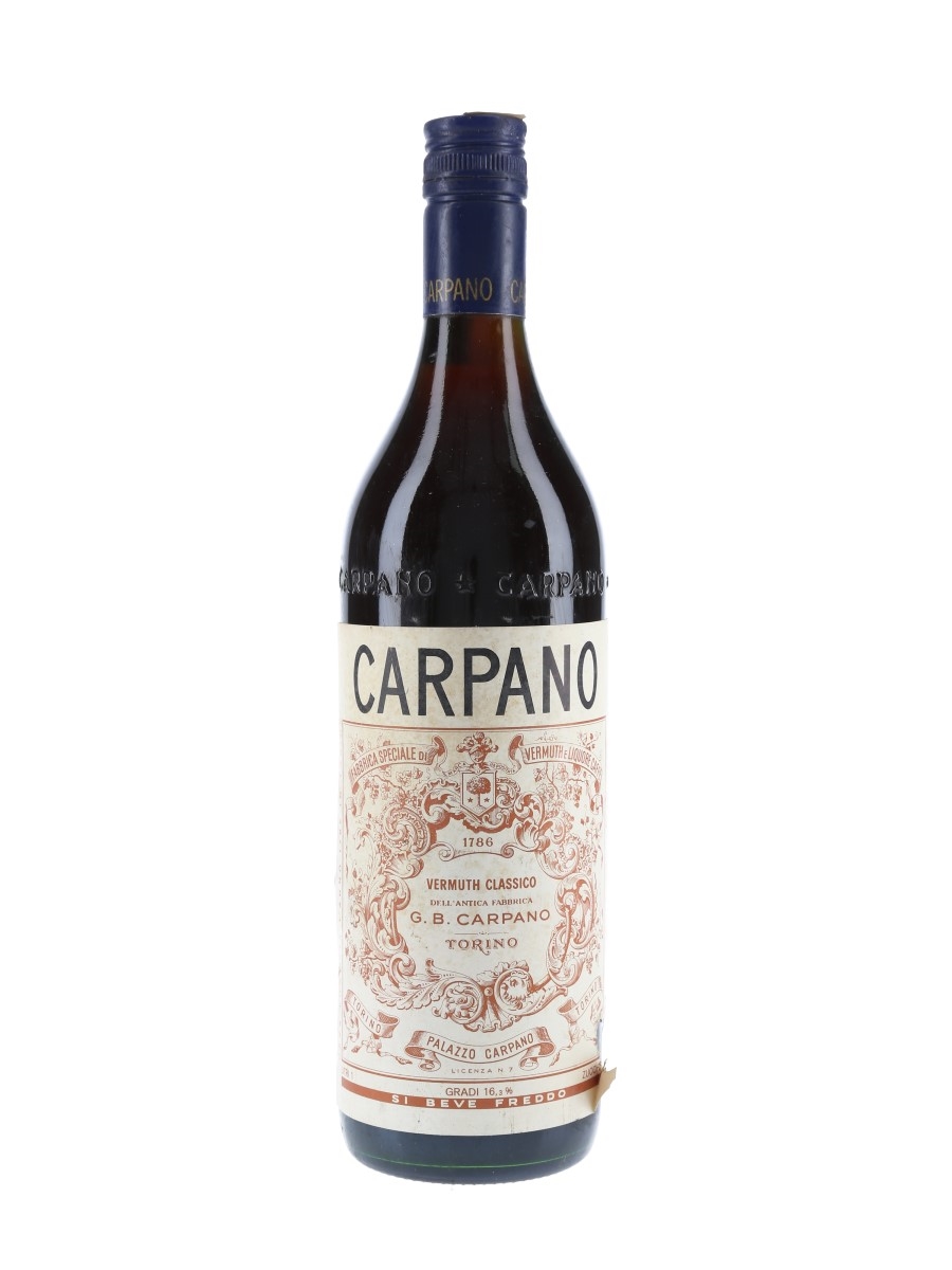 Carpano Vermouth Classico - Lot 91342 - Buy/Sell Fortified & Vermouth ...